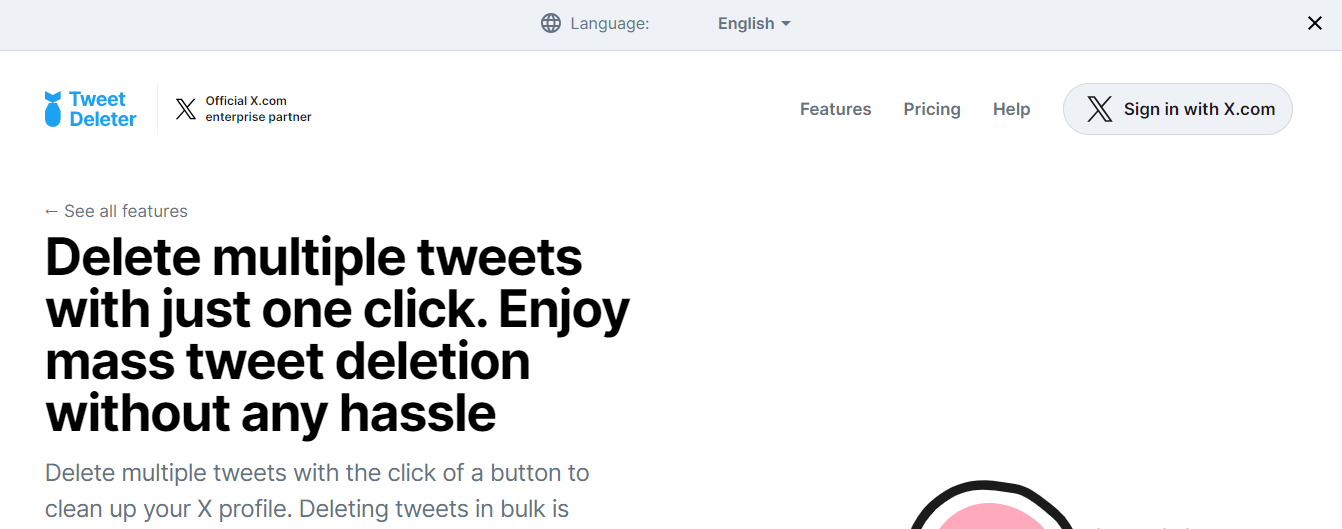 Delete All Tweets on X: Clear Your History | TweetEraser